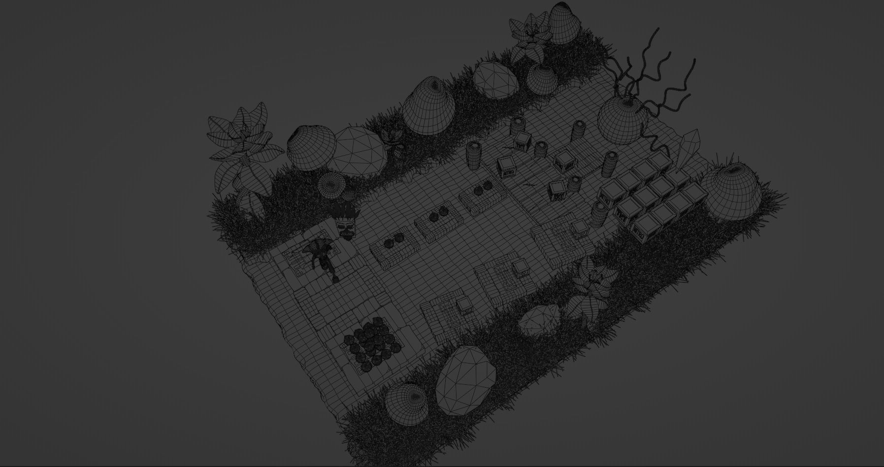3D model Crash Bandicoot Diorama VR / AR / low-poly | CGTrader