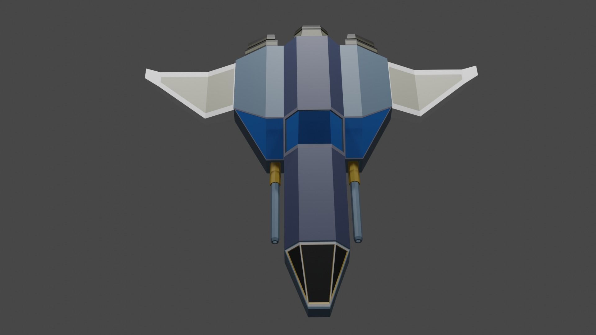 3D model Fighter Space ship VR / AR / low-poly | CGTrader