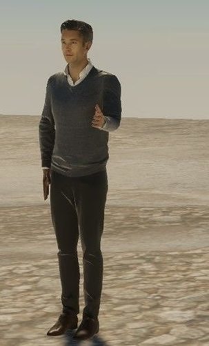 Player character free VR / AR / low-poly 3D model rigged | CGTrader