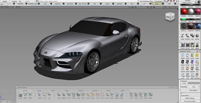 Toyota Supra GR 2019 Alias 3D model | CGTrader