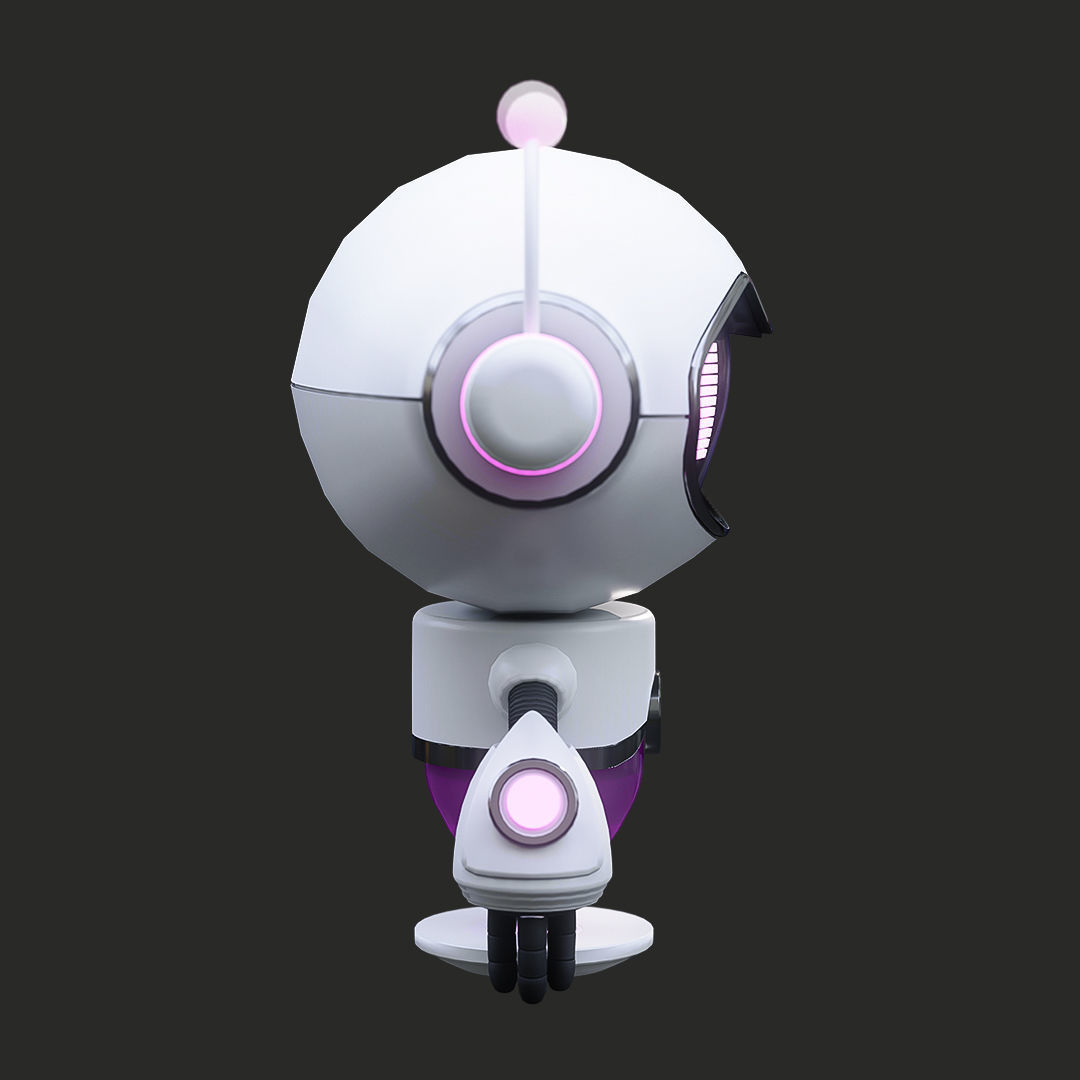 3D model Yummy Robot VR / AR / low-poly | CGTrader