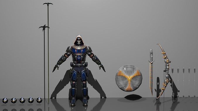 3D model Taskmaster VR / AR / low-poly | CGTrader