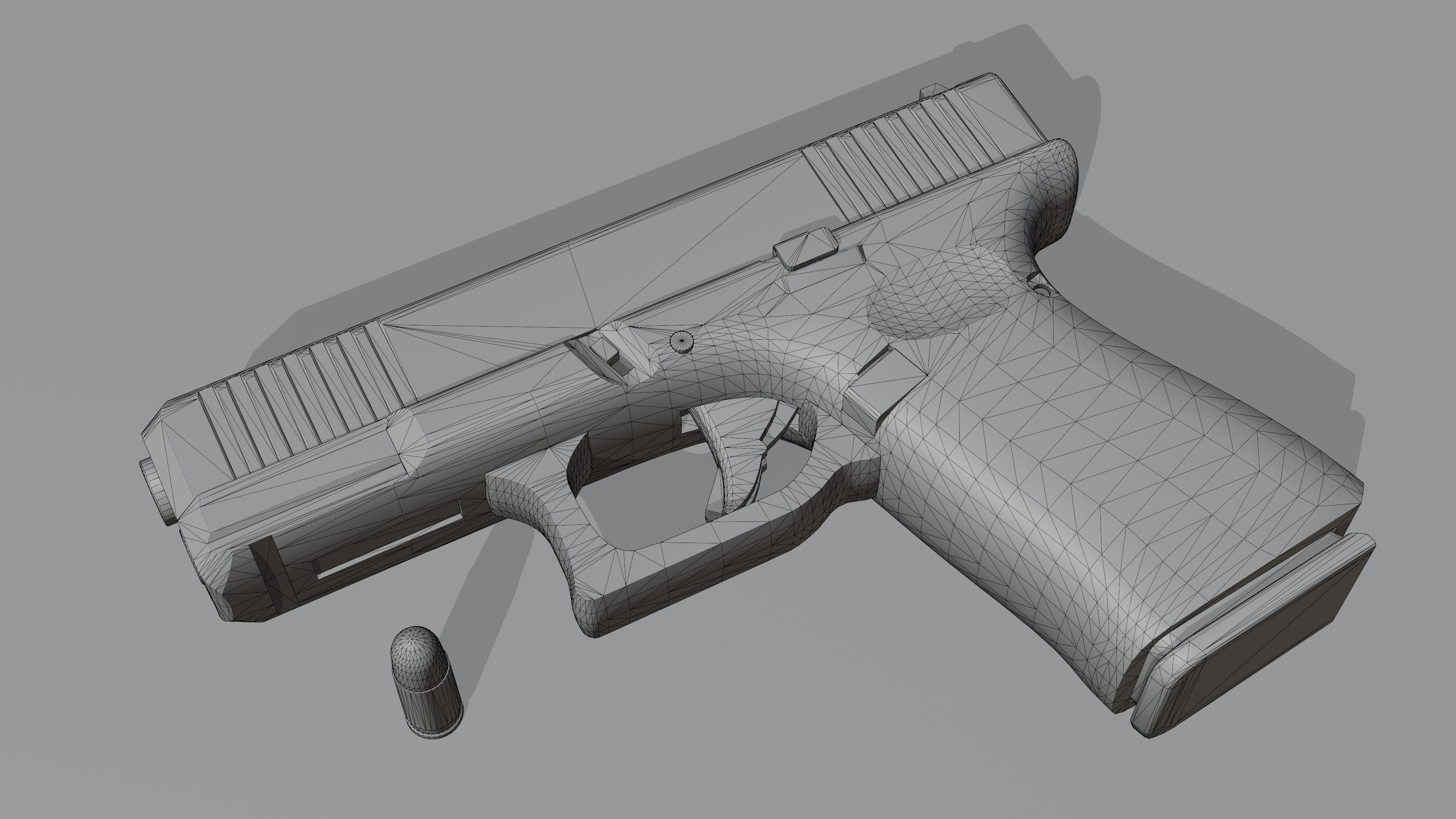 3D model Glock 19 and Textures VR / AR / low-poly | CGTrader