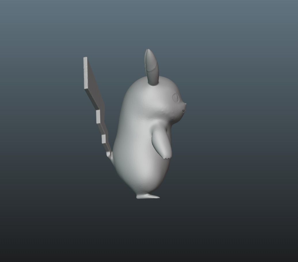 Pikachu 3D model 3D printable | CGTrader