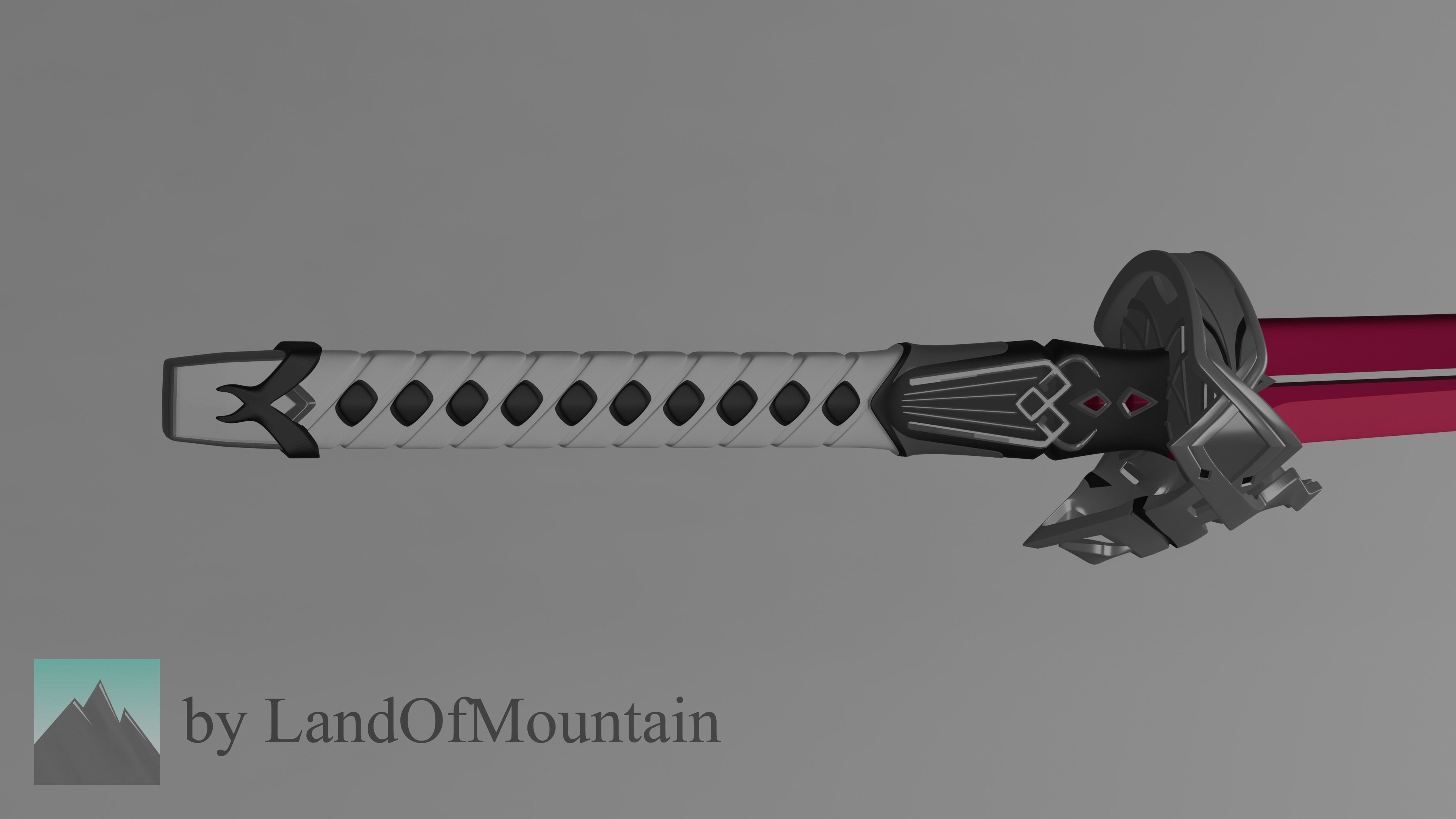 Honkai Star Rail - Kafka Sword 3D model 3D printable | CGTrader