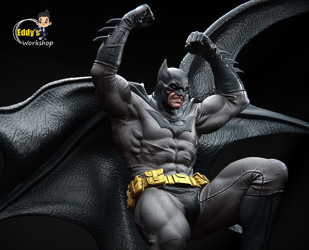 Batman - 3D STL Ready to Print 3D model 3D printable | CGTrader
