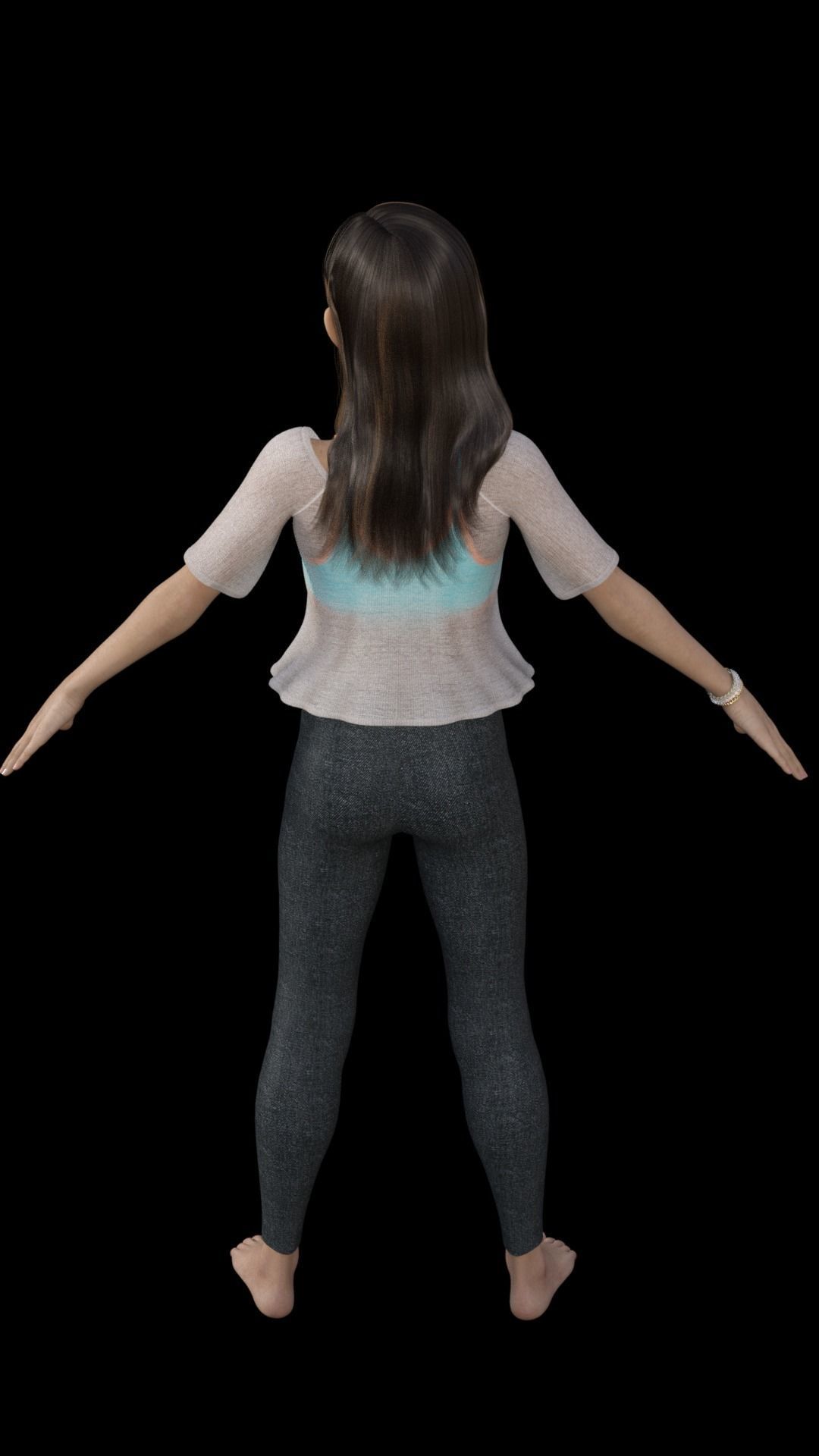 Olivia Rodrigo G8 3D model rigged | CGTrader
