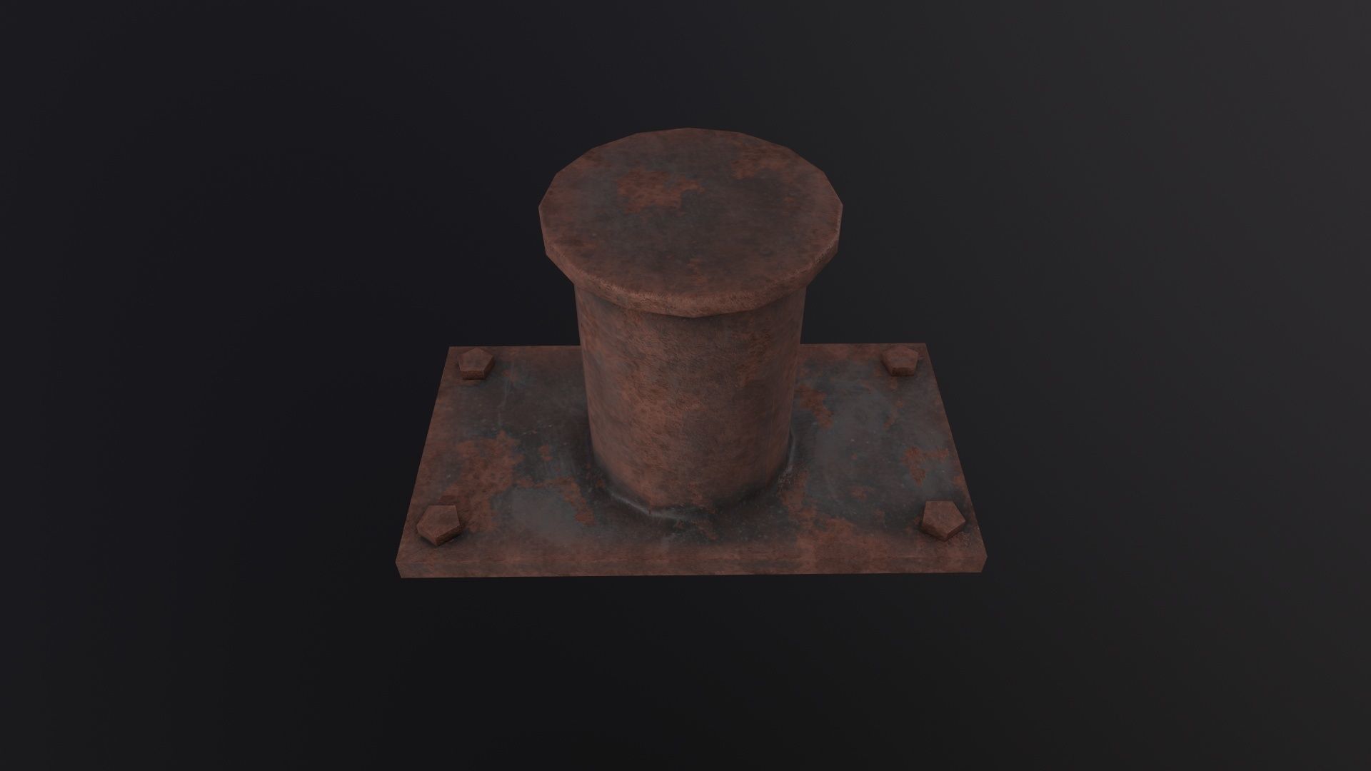 3D model Sea bollard 3D Model VR / AR / low-poly | CGTrader
