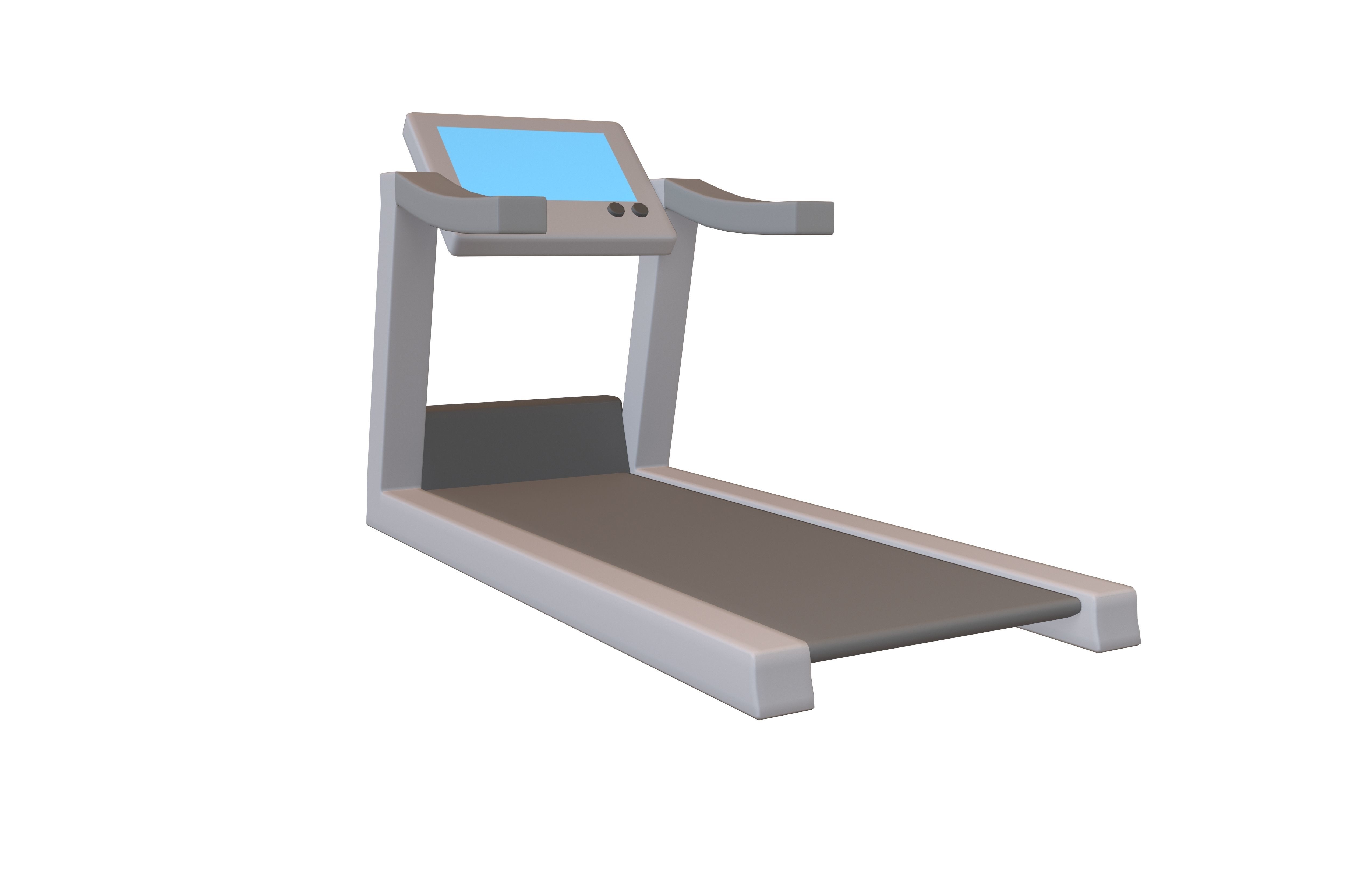 3D model Cartoon Treadmill v1 001 VR / AR / low-poly | CGTrader