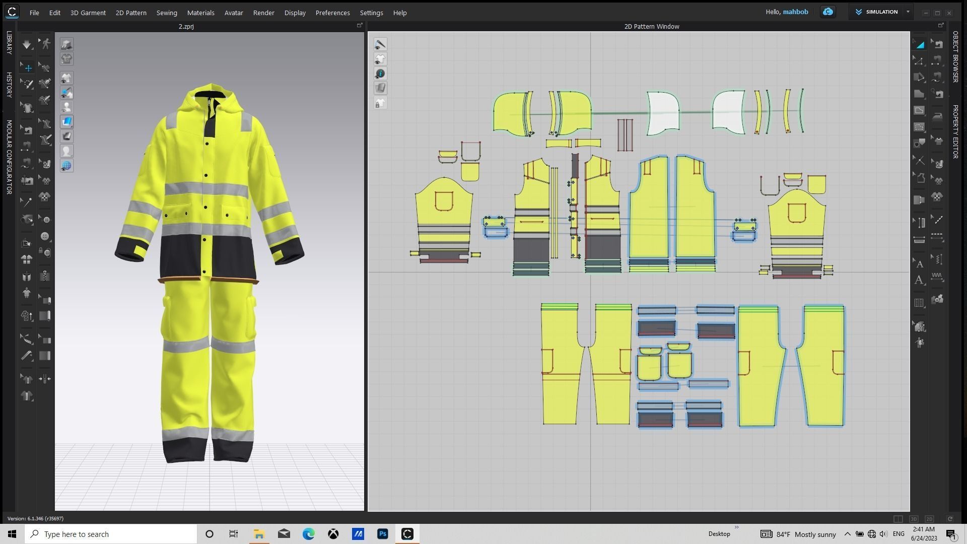 3 safetywear CLO3D fbx obg 3D model | CGTrader