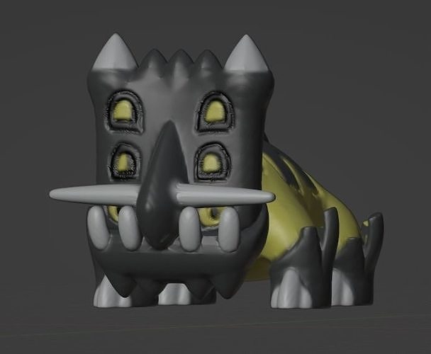 Bastiodon 3D model 3D printable | CGTrader