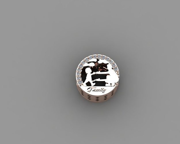 Pandora - Charm 3D model 3D printable | CGTrader