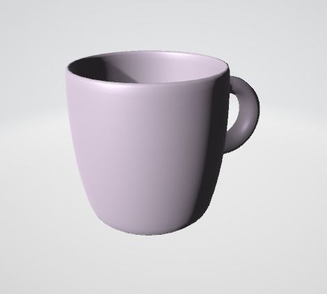 3D modeled mug 3D model 3D printable | CGTrader