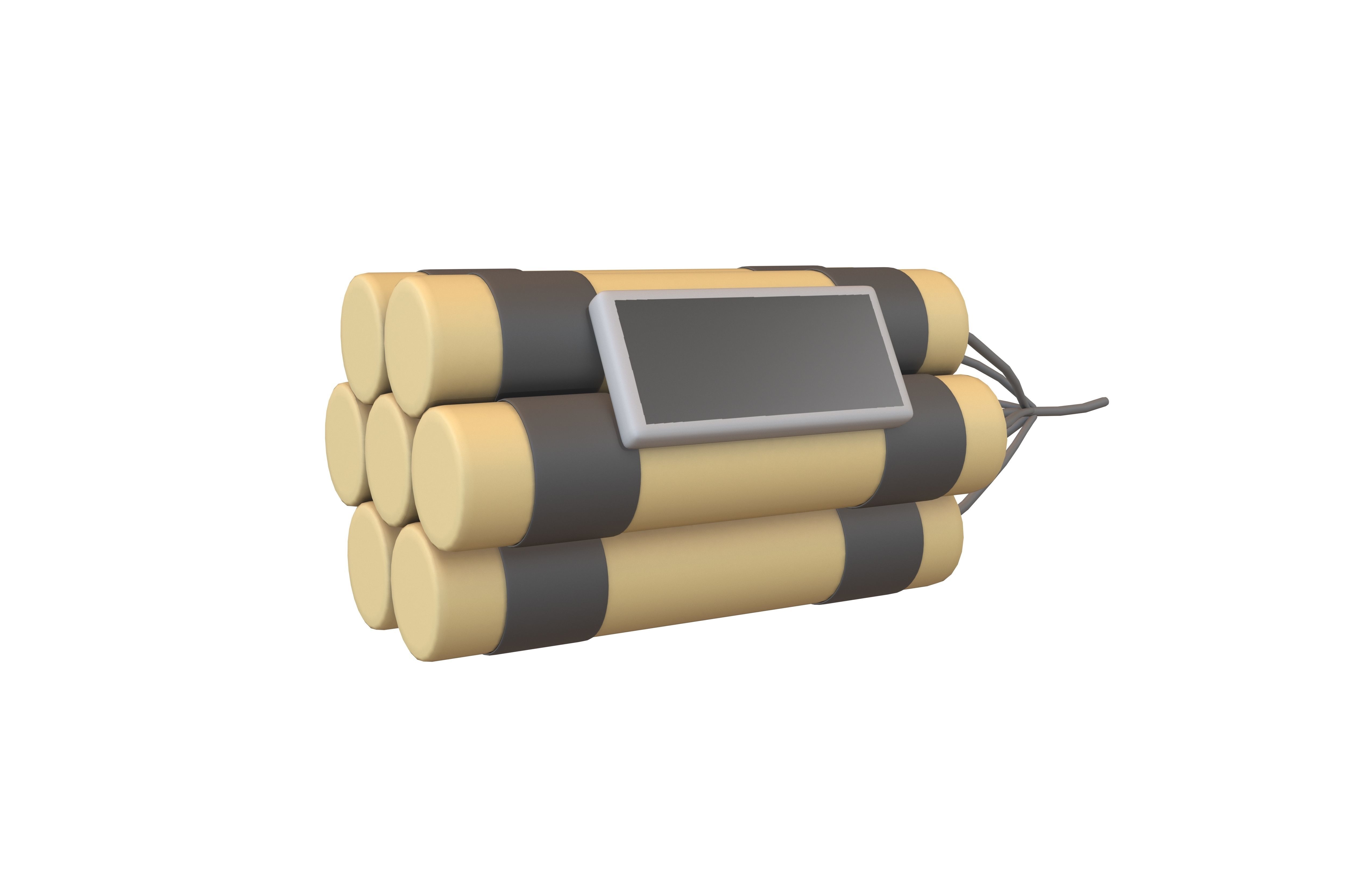 3D model Time Bomb Icon v1 002 VR / AR / low-poly | CGTrader