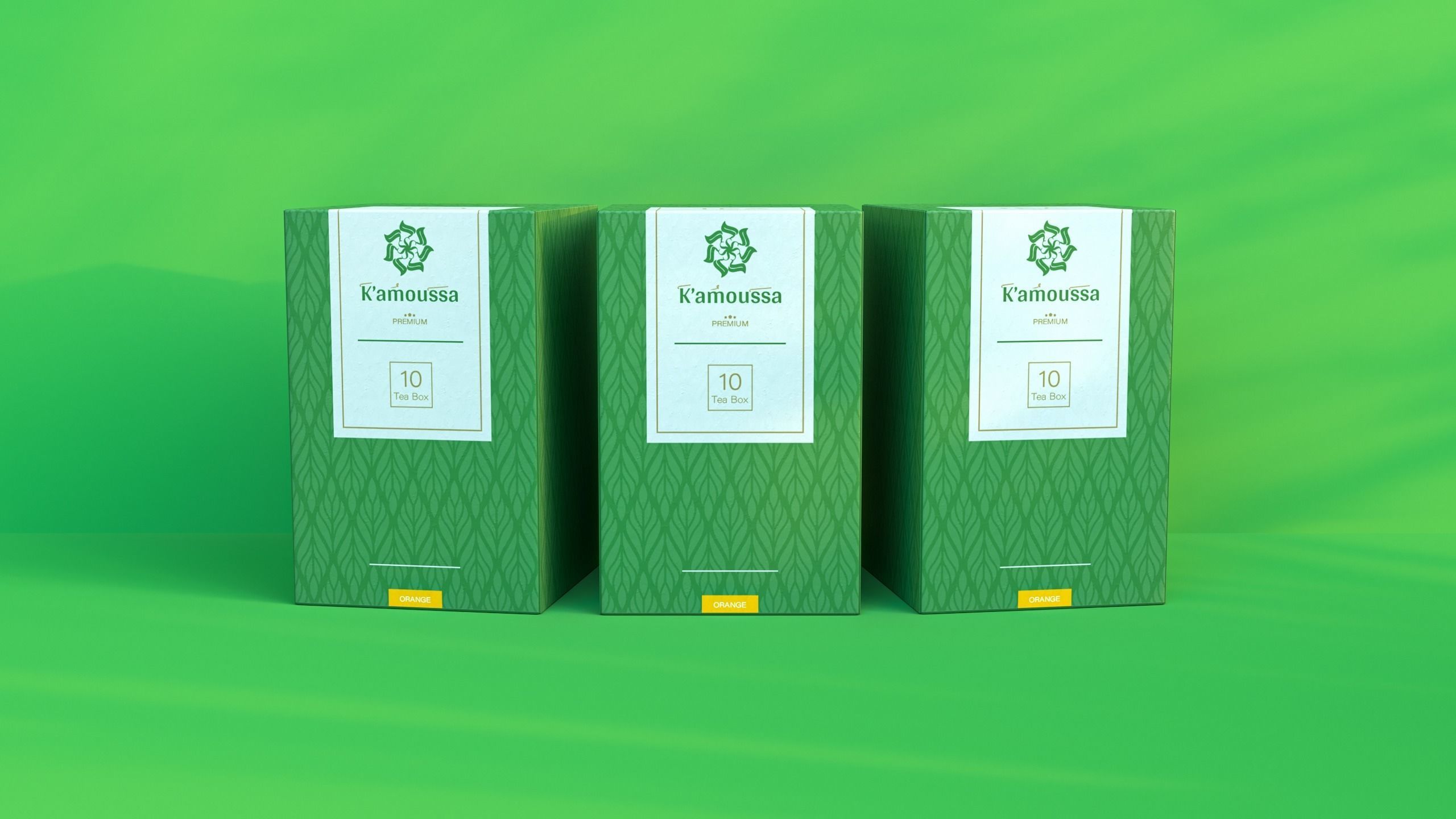 Packaging moroccan tea 3D model | CGTrader
