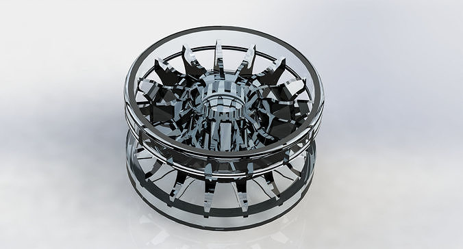Satellite disk free 3D model 3D printable | CGTrader