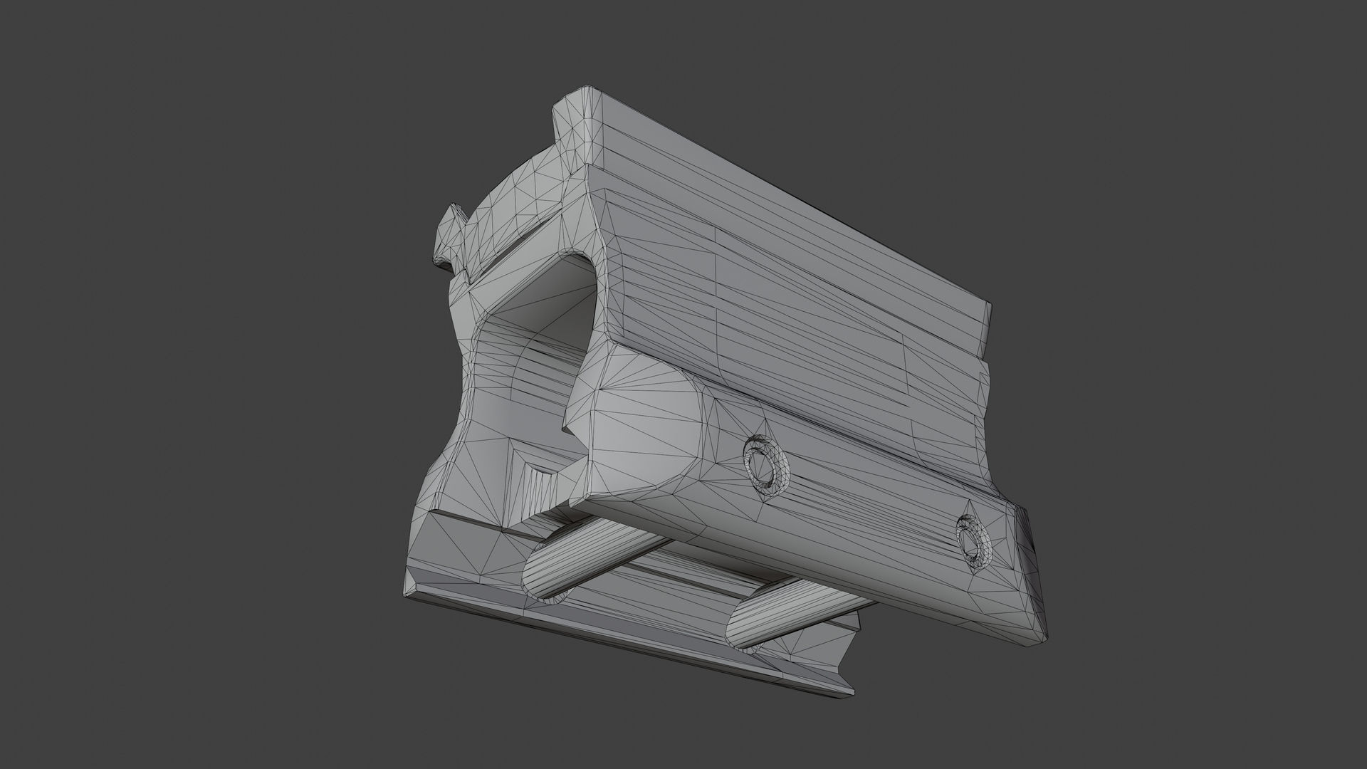 3D model DD T1 Micro Mount Stand VR / AR / low-poly | CGTrader