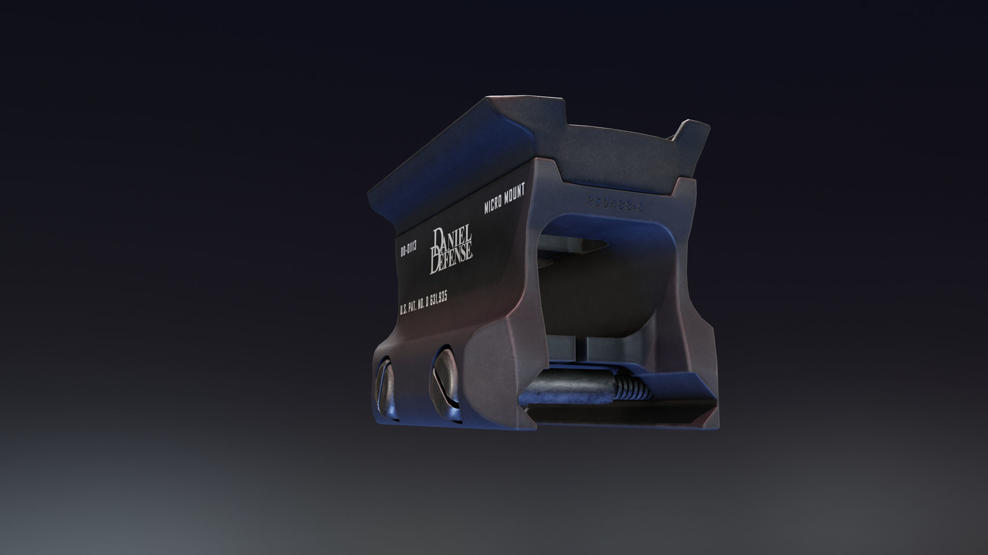 3D model DD T1 Micro Mount Stand VR / AR / low-poly | CGTrader