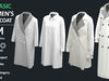 17 BASIC WOMENS COAT - OVERCOAT 3D model | CGTrader