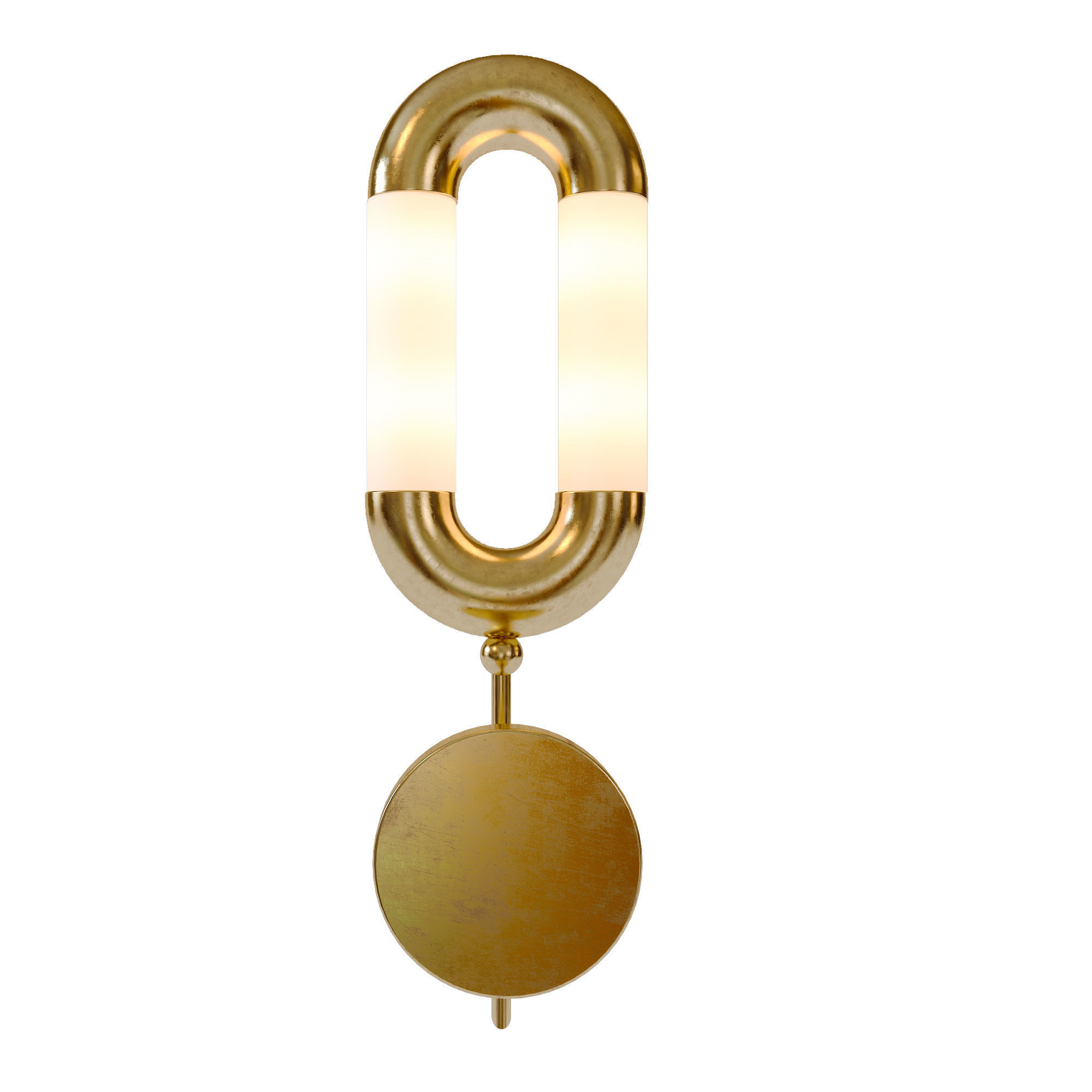 U-shaped wall light 3D model | CGTrader