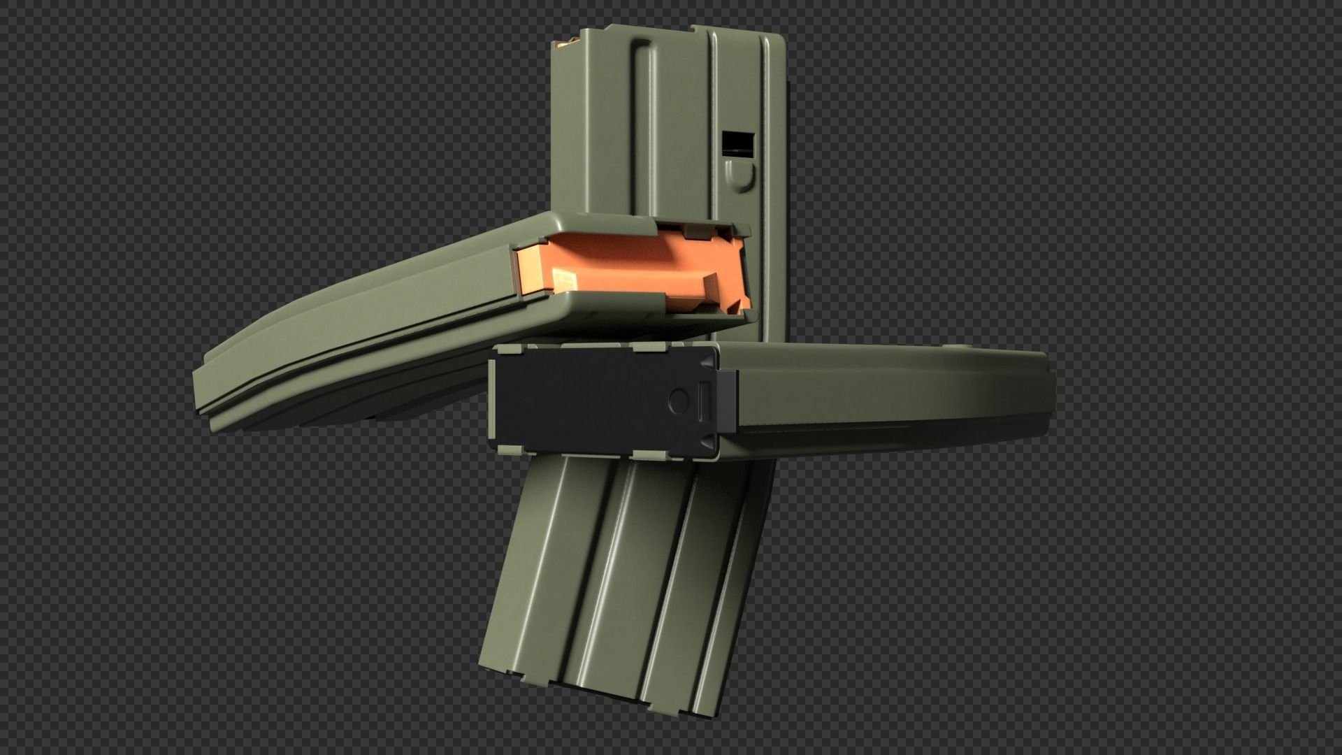 3D model AR-15 Stanag Magazine 30rnd VR / AR / low-poly | CGTrader