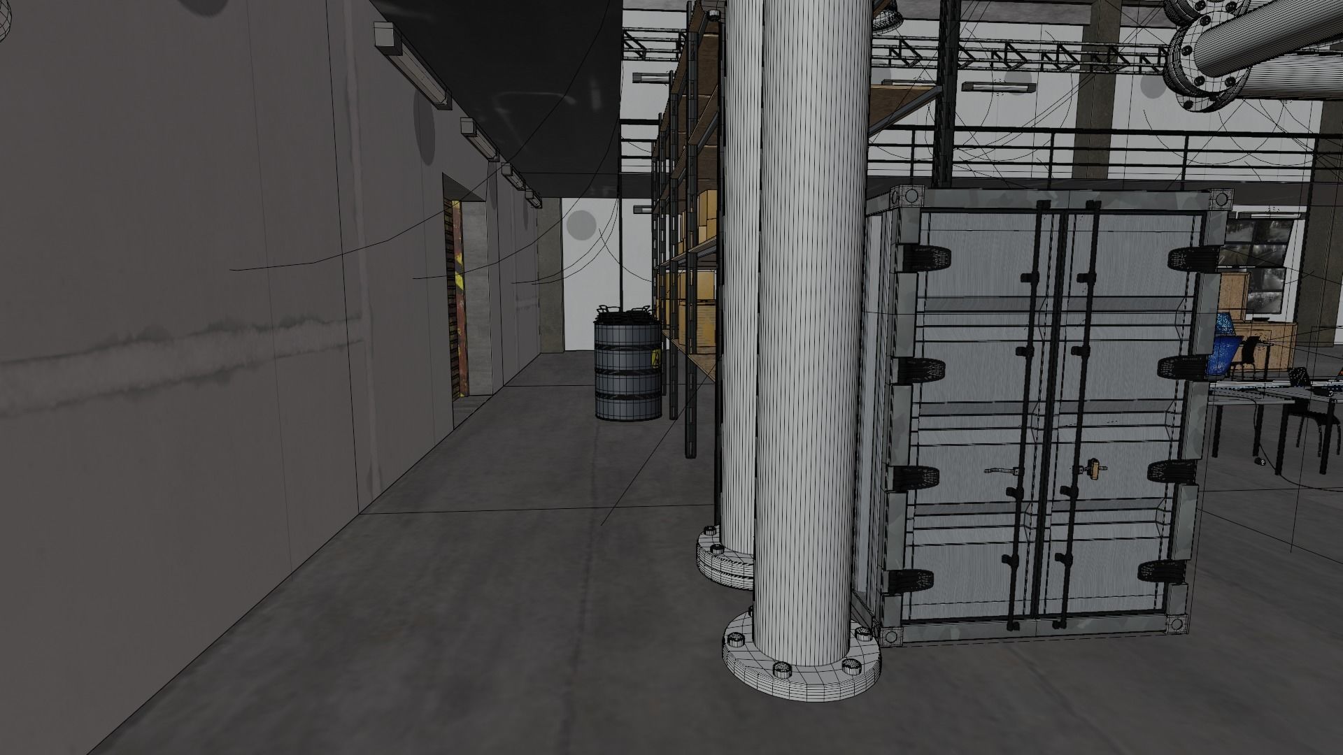 Factory Lab 3D model | CGTrader