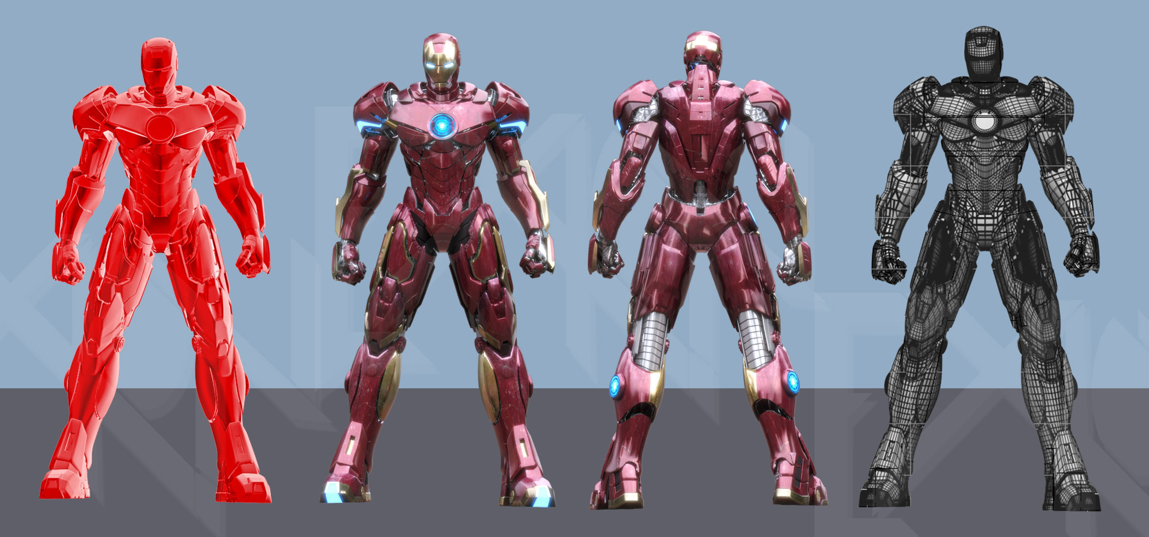 Iron Man MK88 Last Stand Armor 3D model animated | CGTrader