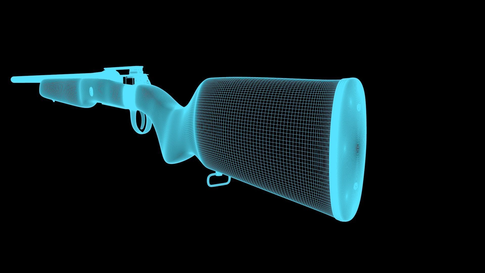 IMBEL AGLC 308 - Sniper rifle Modelo 3D 3D model | CGTrader