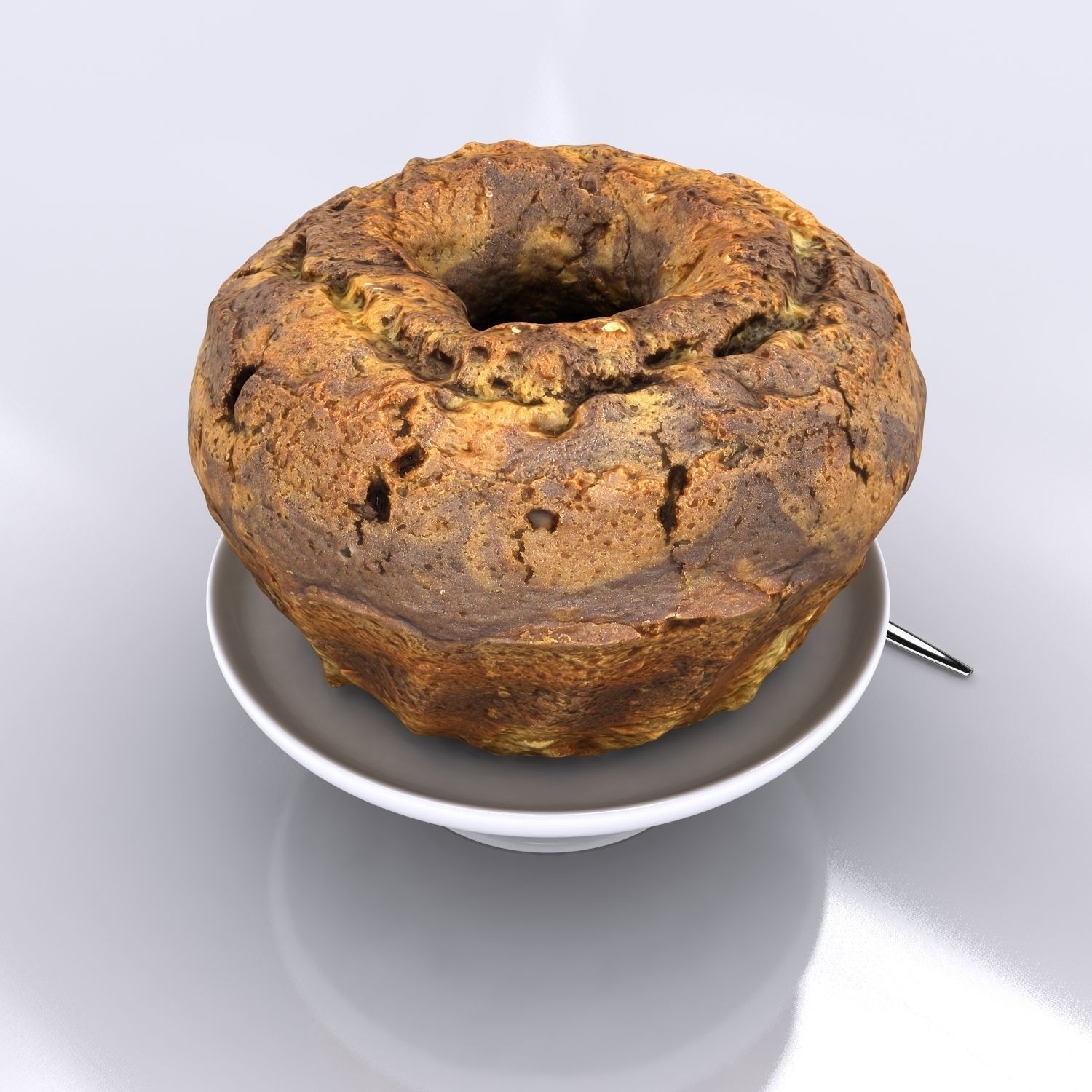 Cake - Chocolate 3D model | CGTrader