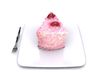 Raspberry Cake Slice 3D model | CGTrader