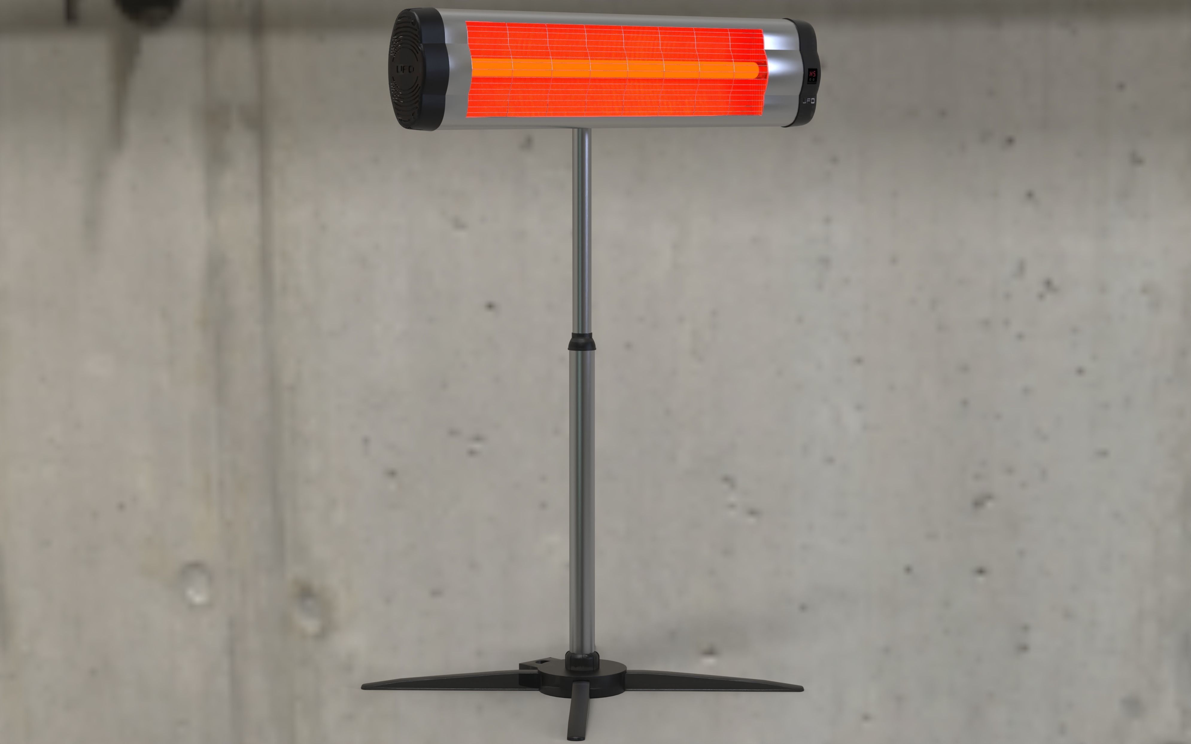 3D model ufo electric heater 3D model VR / AR / low-poly | CGTrader
