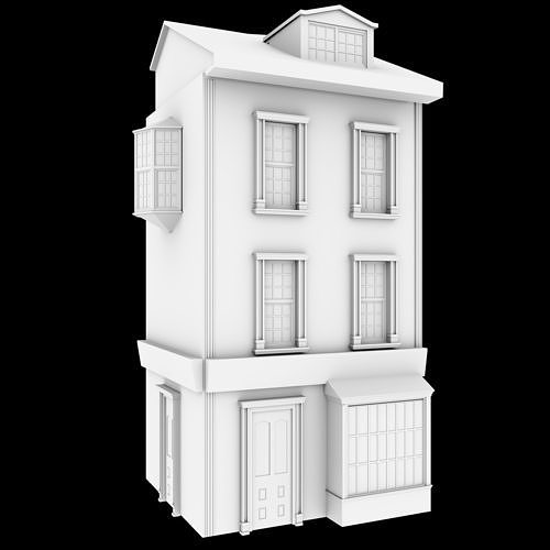 3D model Building 05 VR / AR / low-poly | CGTrader
