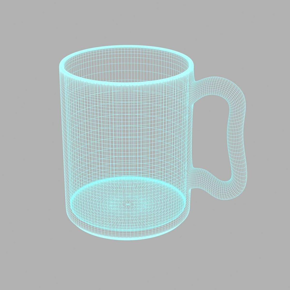 Radioactive Coffee Mug 3D model | CGTrader