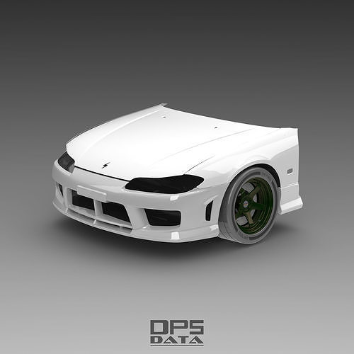 S15 Spec R Front Assembly Exterior Surfaces - 3D Laser-Scanned 3D model ...