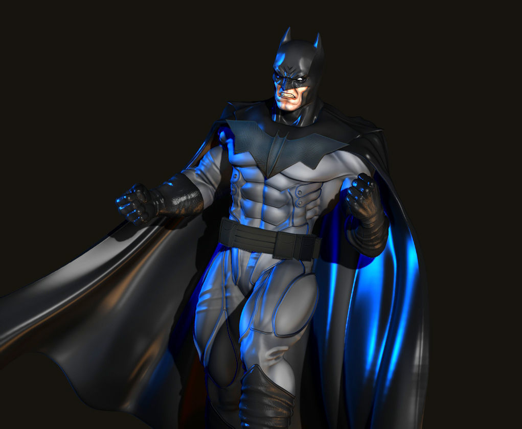 Batman 3D model 3D printable | CGTrader