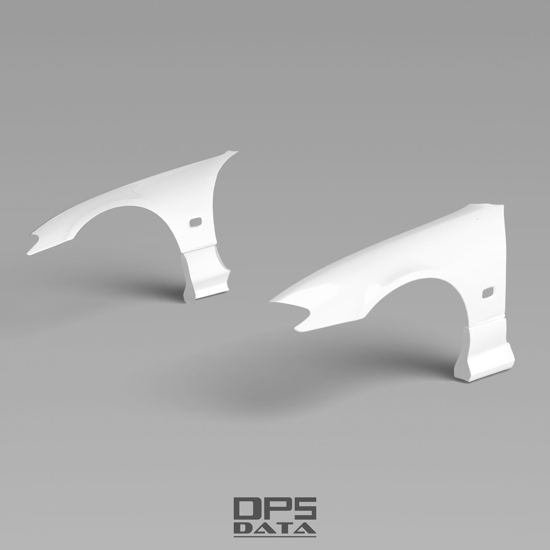 S15 Spec R Front Fender Exterior Surfaces - 3D Laser-Scanned 3D model ...