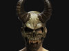 Demon Scull Mask - mobile jaw 3D model 3D printable | CGTrader