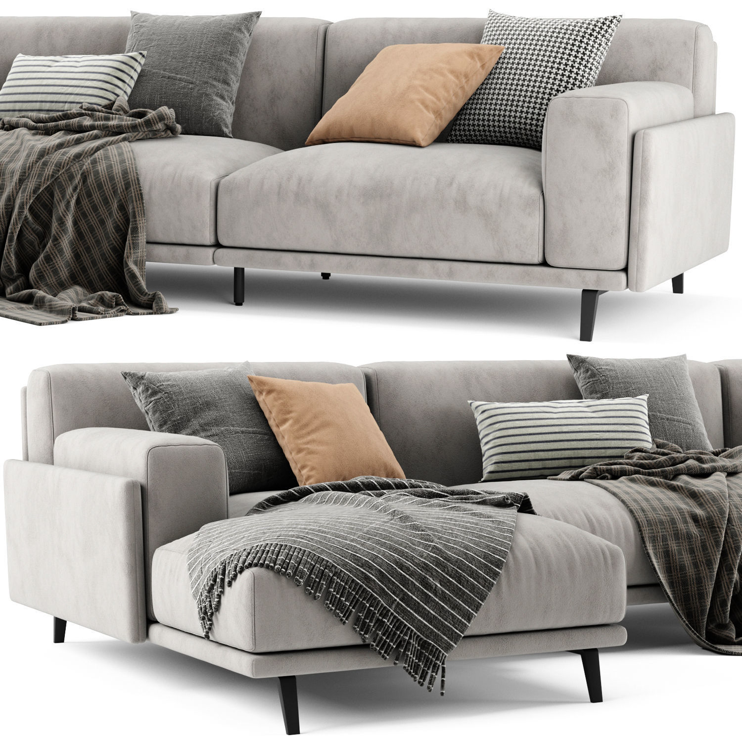 Arflex Frame Chaise Longue Sofa 3D model | CGTrader