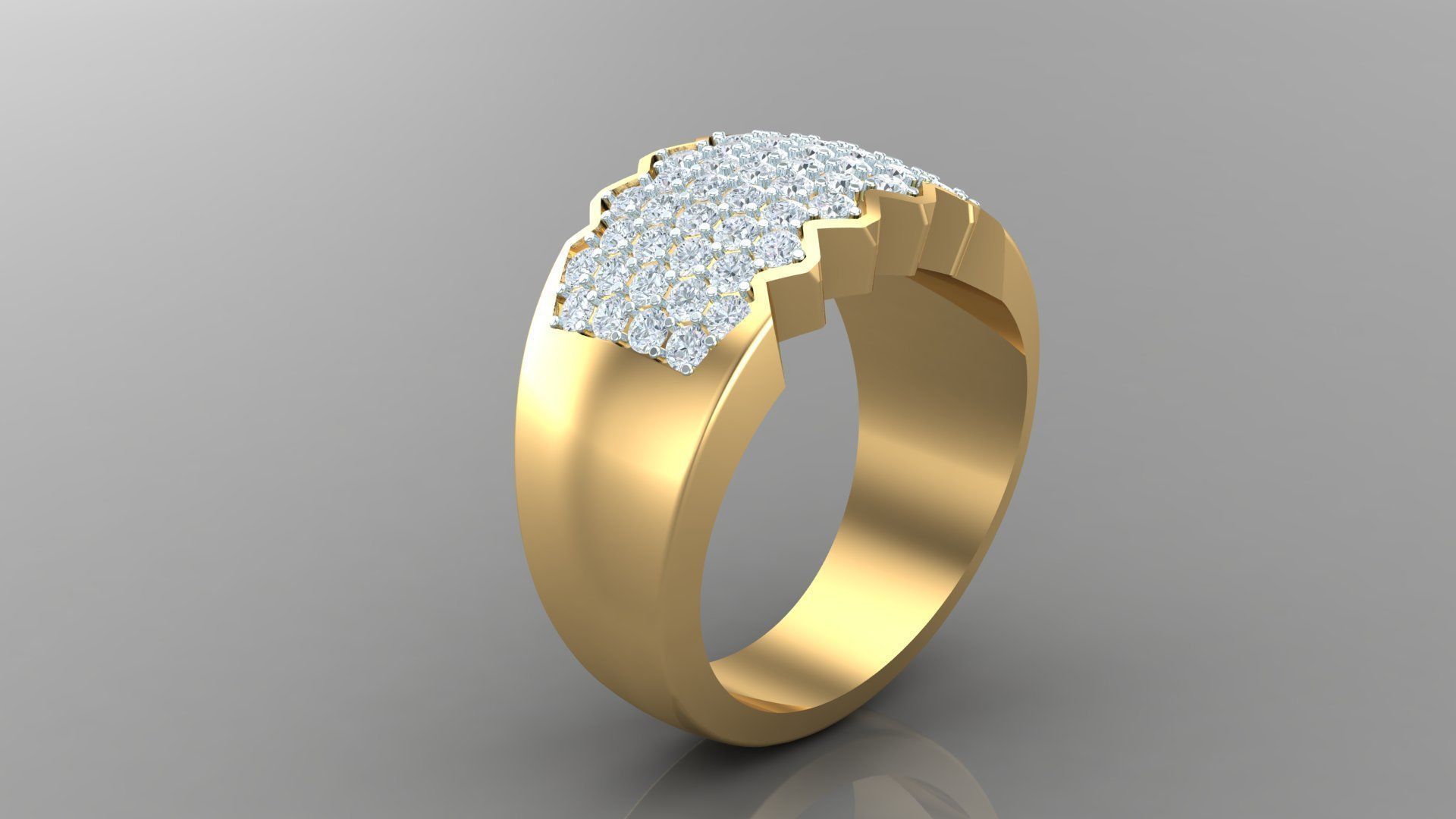 Man Ring Version 1 MR 89 3D model 3D printable | CGTrader