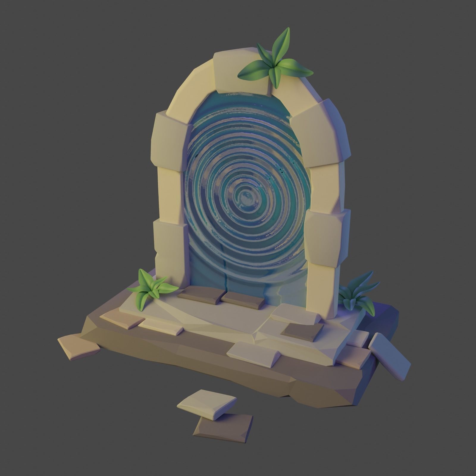 3D model Portal 3D model VR / AR / low-poly | CGTrader