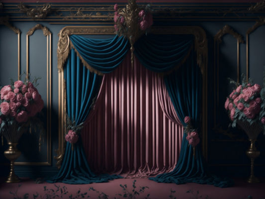 20 Baroque Style Backdrops 3D model | CGTrader