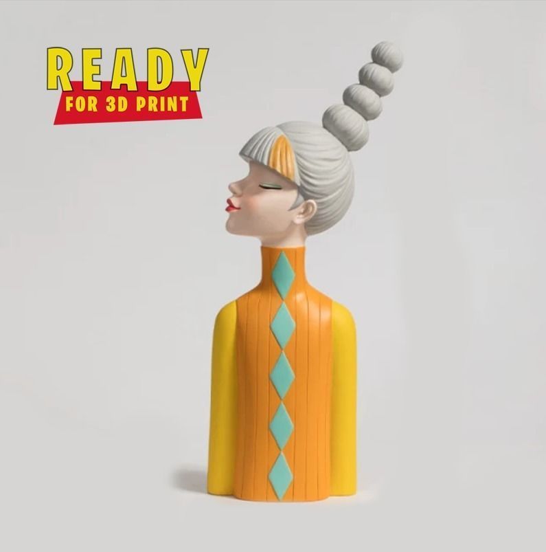 Ladies Decor 3D model 3D printable | CGTrader