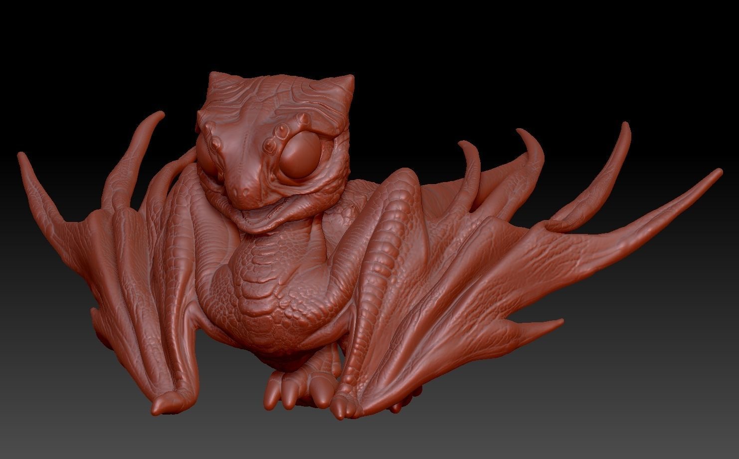 baby dragon for 3d printing 3D model 3D printable | CGTrader