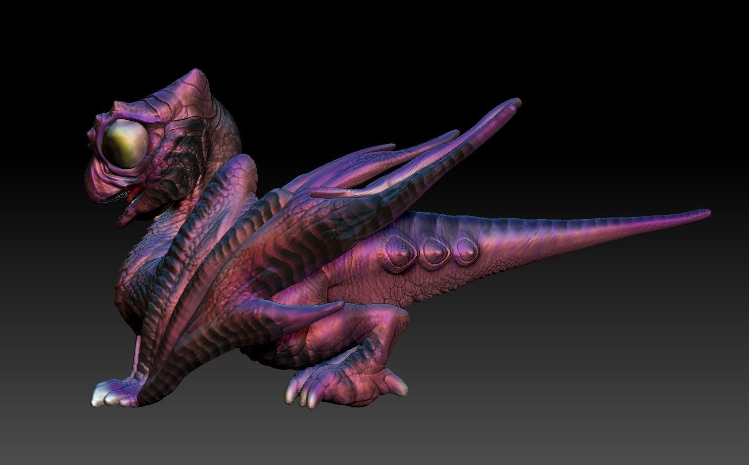 baby dragon for 3d printing 3D model 3D printable | CGTrader