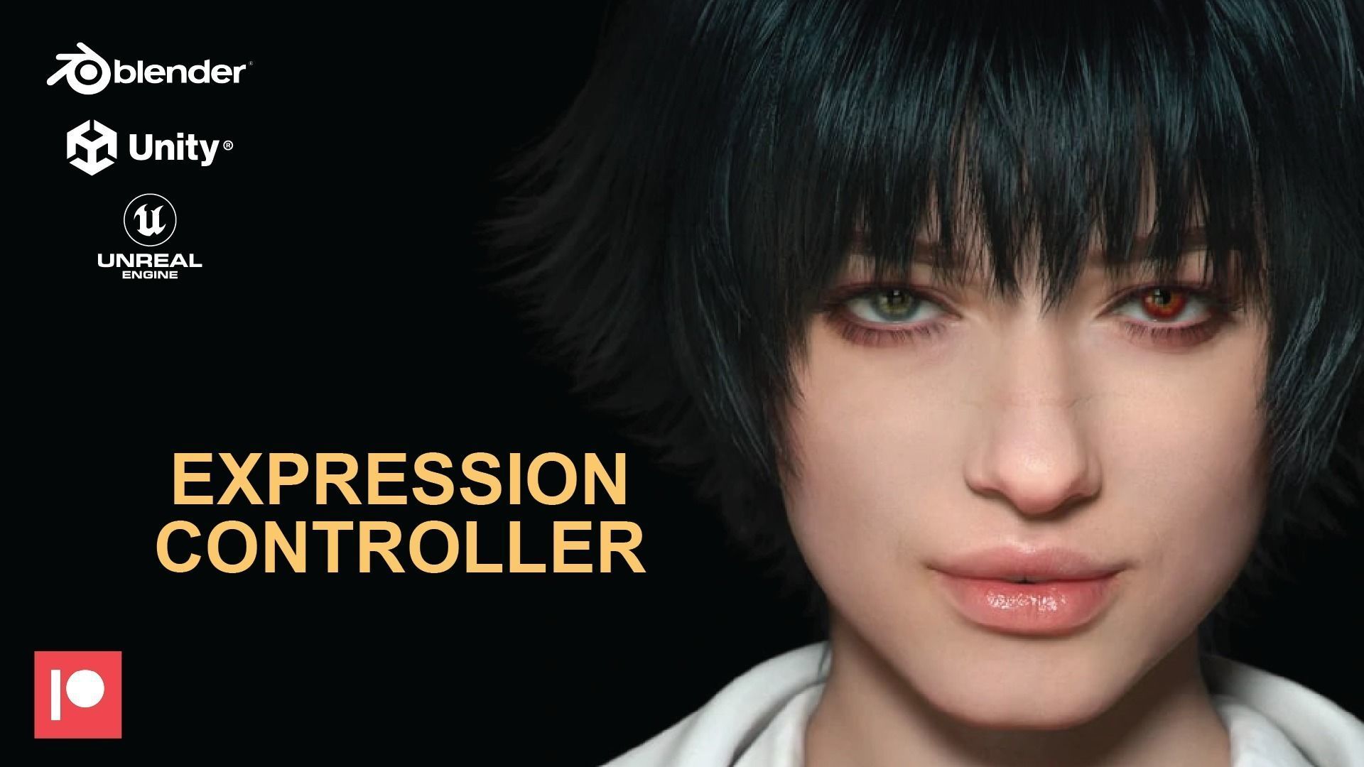 3D model Lady DMC 5 - Game Ready VR / AR / low-poly | CGTrader