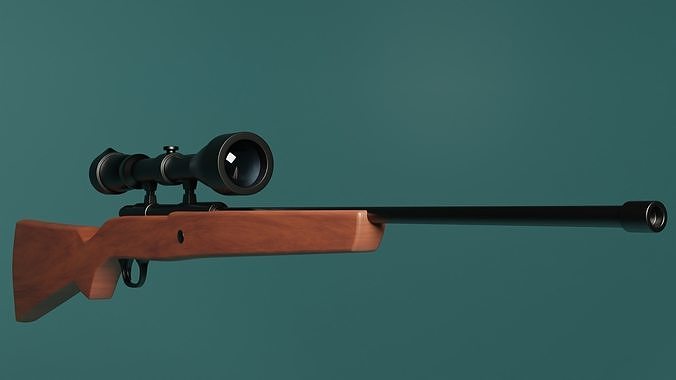 Hunting-rifle 3D model | CGTrader