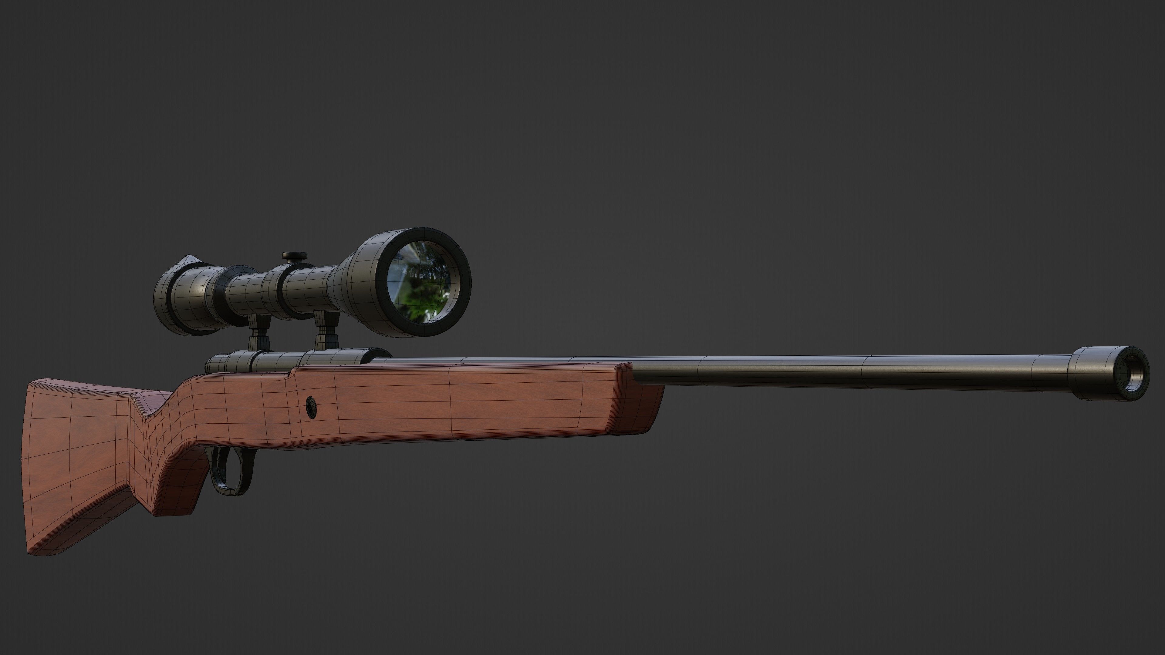 Hunting-rifle 3D model | CGTrader