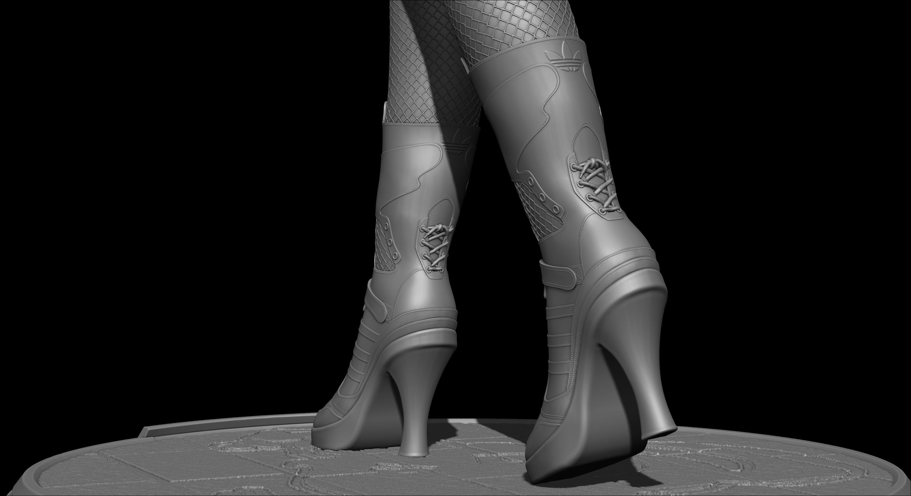 Harley Quinn Suicide Squad file STL-OBJ For 3D printer 3D model 3D ...