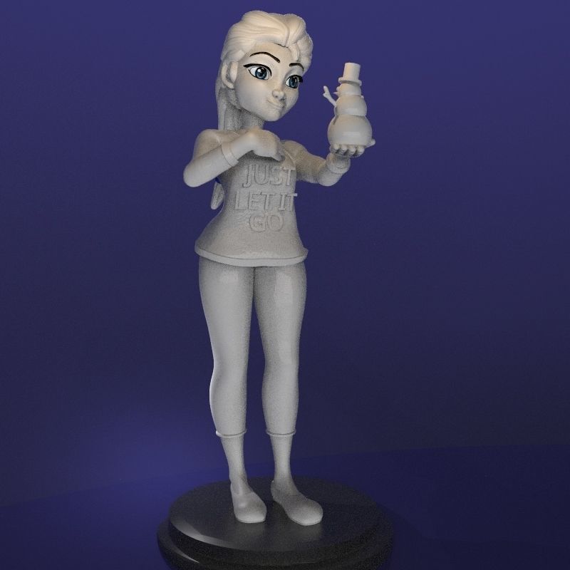 ELSA WRECK-IT RALPH 3D model 3D printable | CGTrader