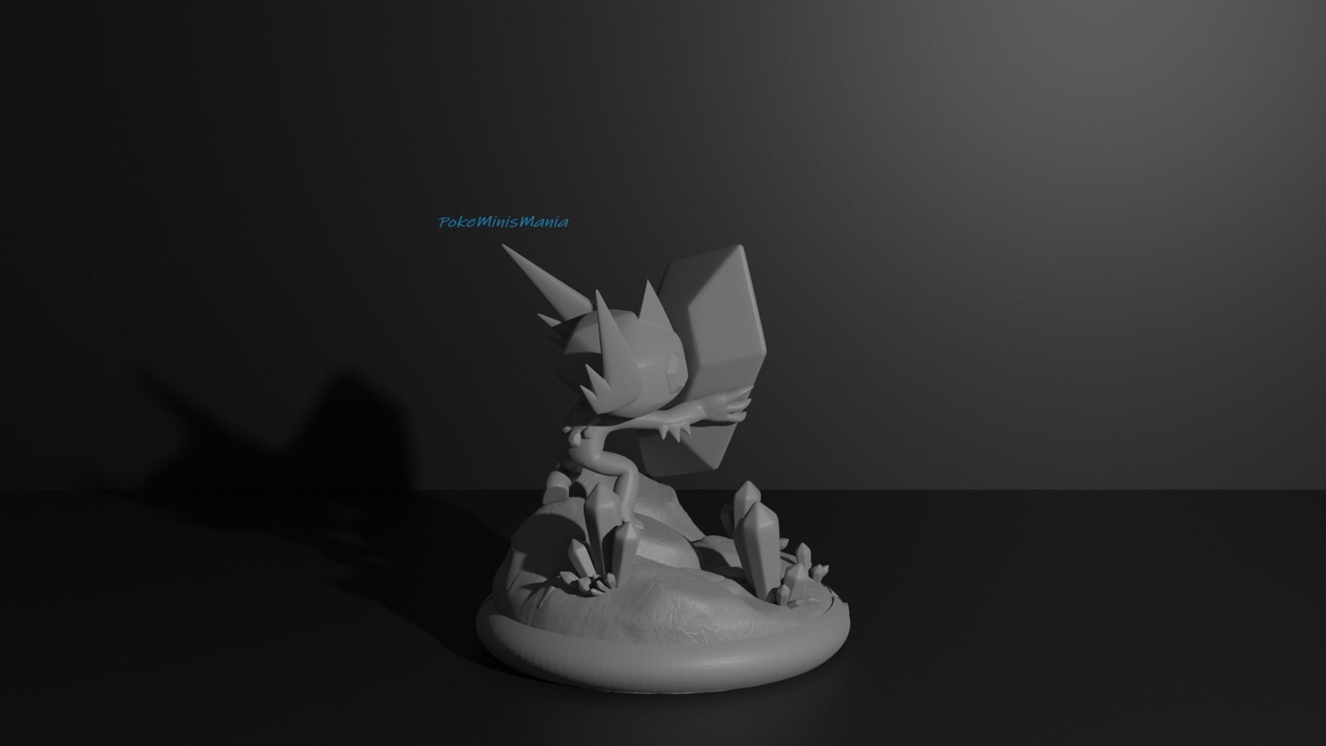 Mega Sableye pokemon 3D print model 3D model 3D printable | CGTrader